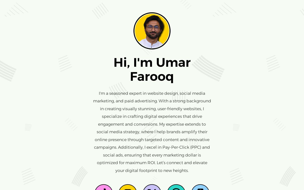 Umar Farooq (Bio)